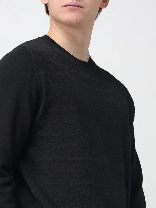 Valentino Garavani Textured Knit Sweater - Black