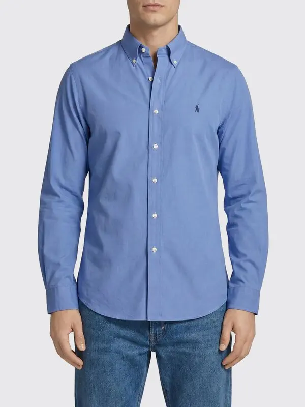 Polo Ralph Lauren Stretch Cotton Shirt - Blue 1