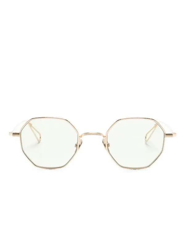 AHLEM Gaillon Geometric-frame Sunglasses - Gold