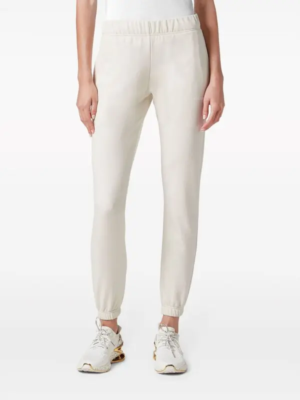 PLEIN SPORT Logo-embossed Track Pants - Neutrals