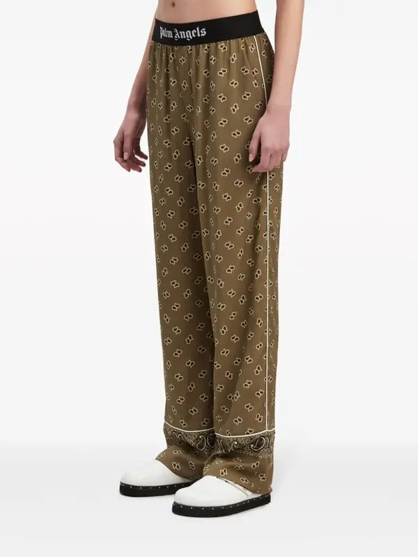 Palm Angels Paisley-print Trousers
