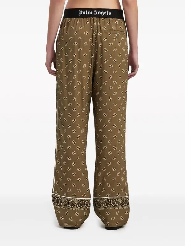 Palm Angels Paisley-print Trousers