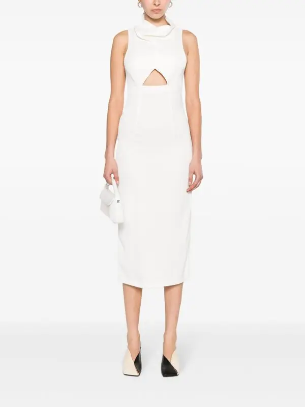 THE MANNEI Lomma Sleeveless Midi Dress