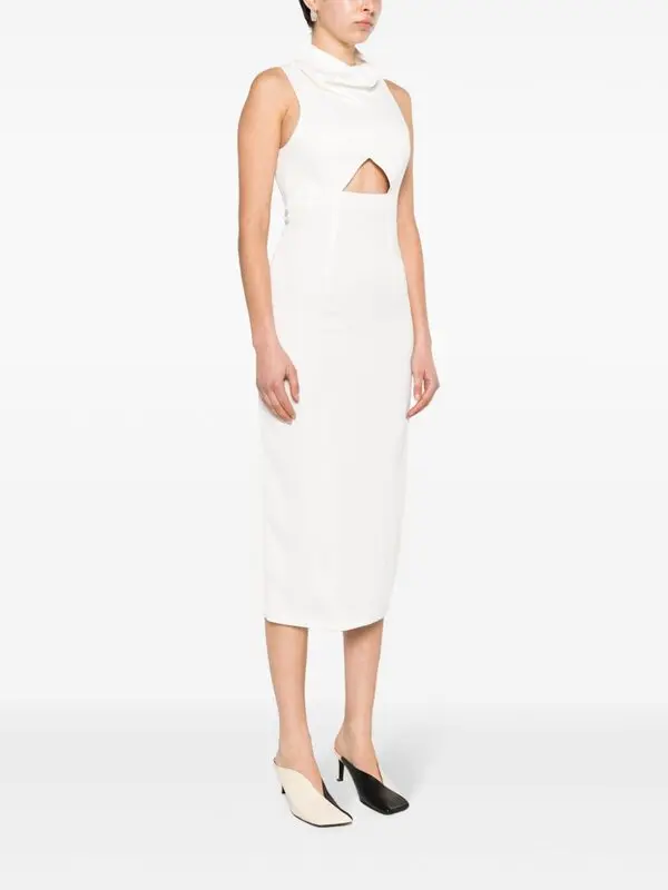 THE MANNEI Lomma Sleeveless Midi Dress