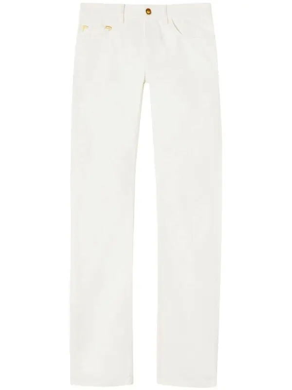 Palm Angels Monogram Straight-leg Jeans