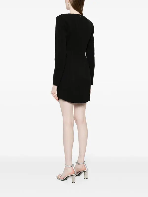 Misha Collection Hazel Cut-Out Minidress In Black - 40% Off | Editorialist