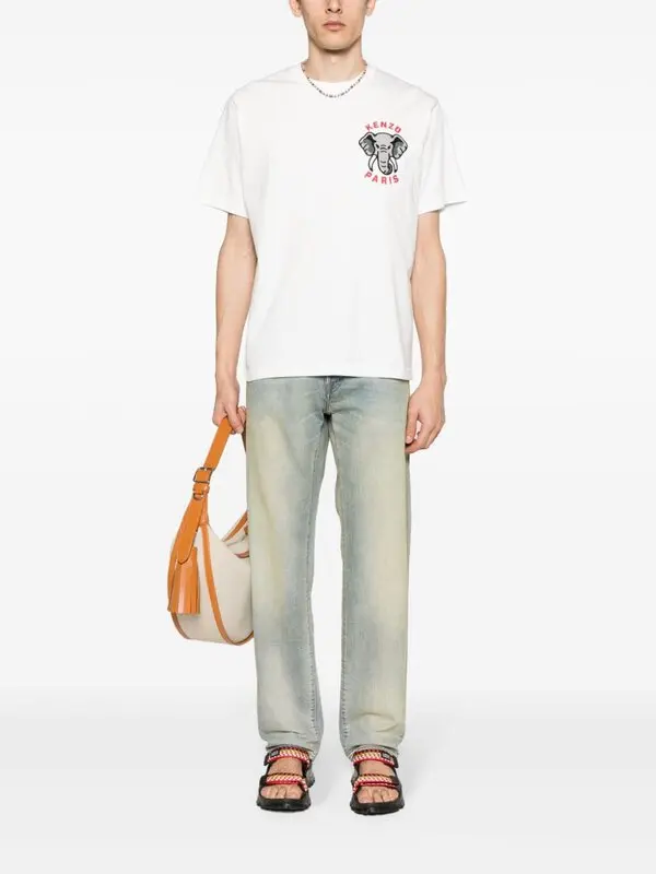 Kenzo Bara Mid-rise Slim-fit Jeans