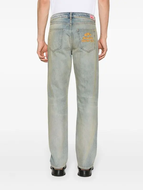Kenzo Bara Mid-rise Slim-fit Jeans