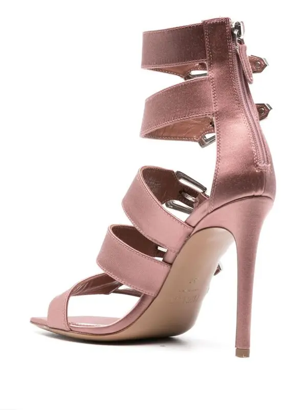 Paris Texas Ursula 105mm Buckled Sandals - Pink