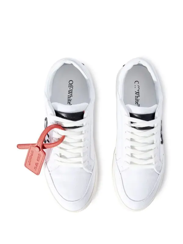 Off-White Low Vulcanized Canvas Sneakers