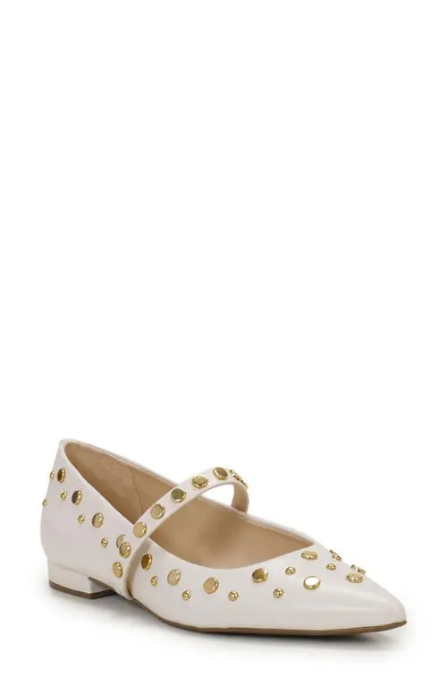 Jessica Simpson Kiann Pointed Toe Flat - Off White