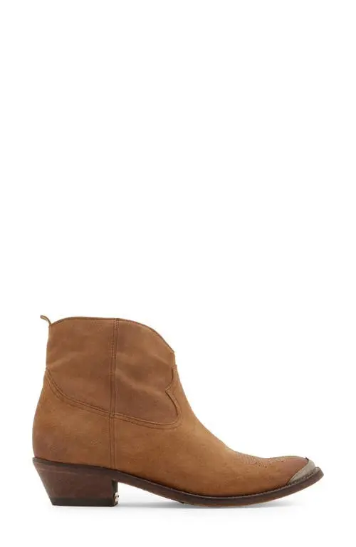 GOLDEN GOOSE Young Western Ankle Boots - Cognac