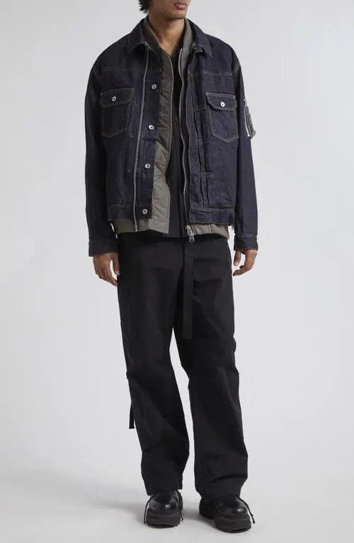 Sacai Belted Ripstop Cargo Pants