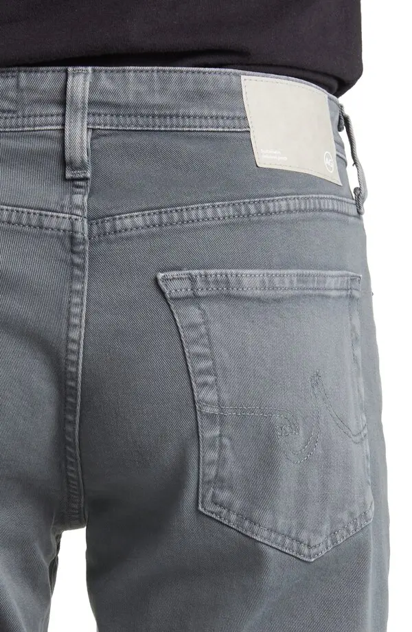 Ag Everett Slim Straight-leg Jeans - Vp Smooth Slate