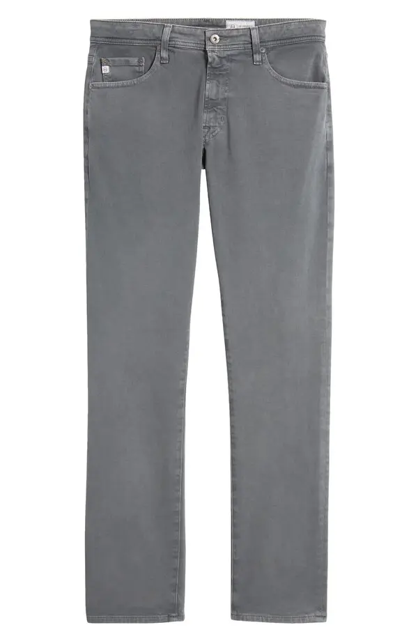Ag Everett Slim Straight-leg Jeans - Vp Smooth Slate