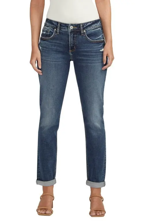 SILVER JEANS CO. Slim Fit Boyfriend Jeans