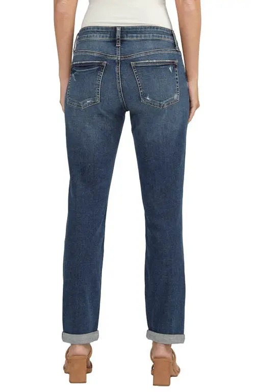 SILVER JEANS CO. Slim Fit Boyfriend Jeans