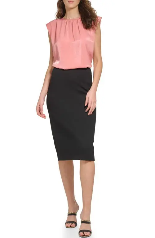 Dkny Pull-on Pencil Skirt