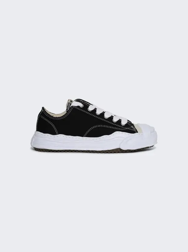 Mihara Yasuhiro Original Sole" Canvas Low-top Sneakers - Black