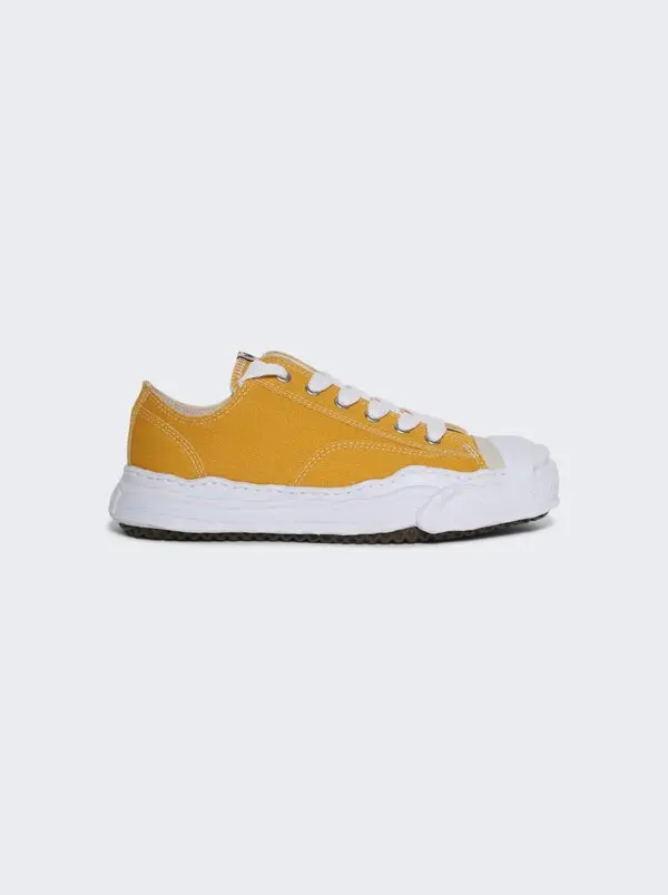 Mihara Yasuhiro Original Sole" Canvas Low-top Sneakers - Yellow