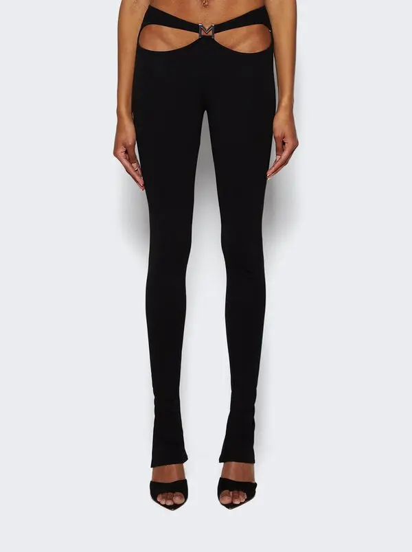 MUGLER M Cut Out Trousers