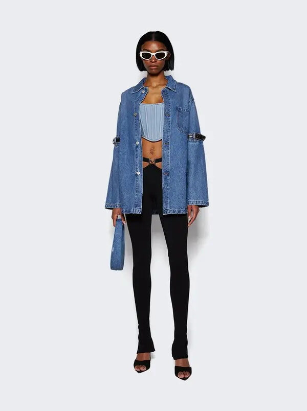 MUGLER M Cut Out Trousers