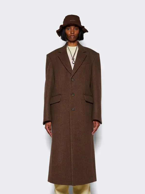 Wardrobe.NYC Single-breasted Overcoat