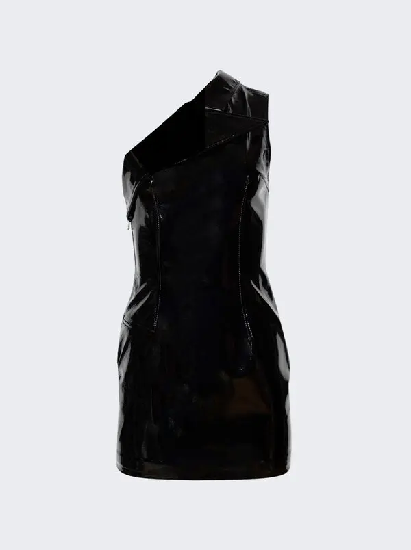 LAQUAN SMITH One-shoulder Mini Dress - Black