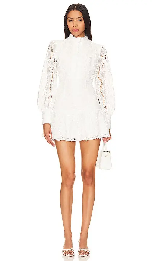 Bardot Remy Mini Dress - Ivory