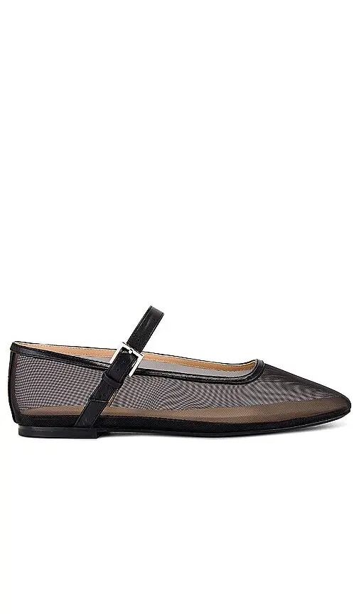 Raye Lin Mesh Flats With Buckled Strap