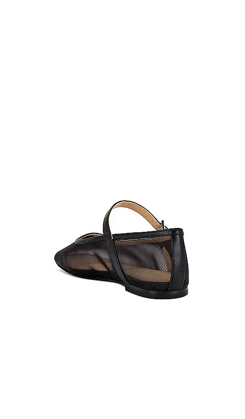 Raye Lin Mesh Flats With Buckled Strap