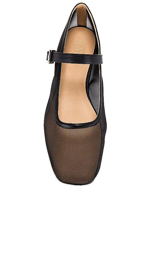 Raye Lin Mesh Flats With Buckled Strap