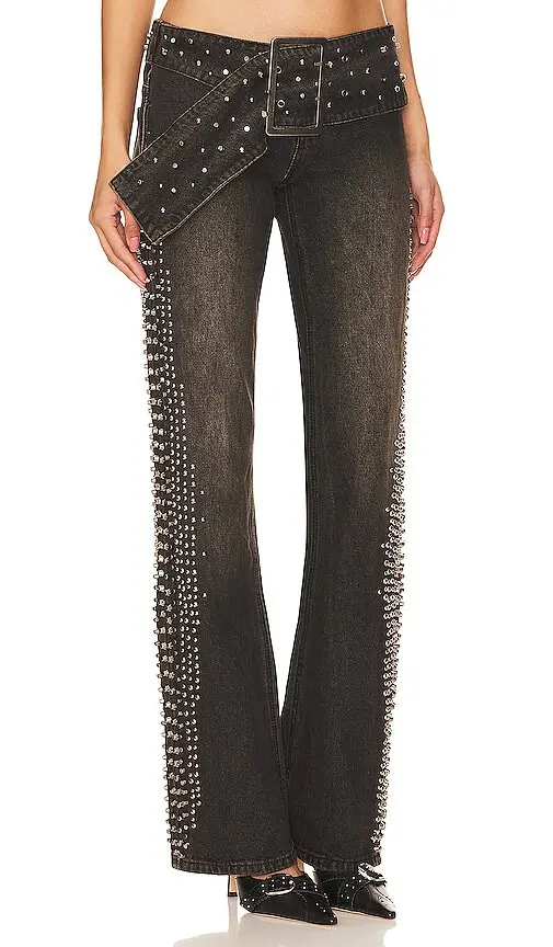 JADED LONDON Studded Jeans