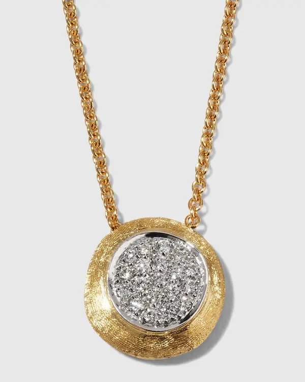 Marco Bicego Jaipur Diamond Pendant Necklace - Yellow Gold