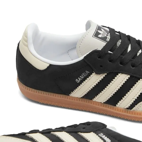 Adidas Samba Og Sneakers - Core Black/Wonder White/Silver Met. |  Editorialist