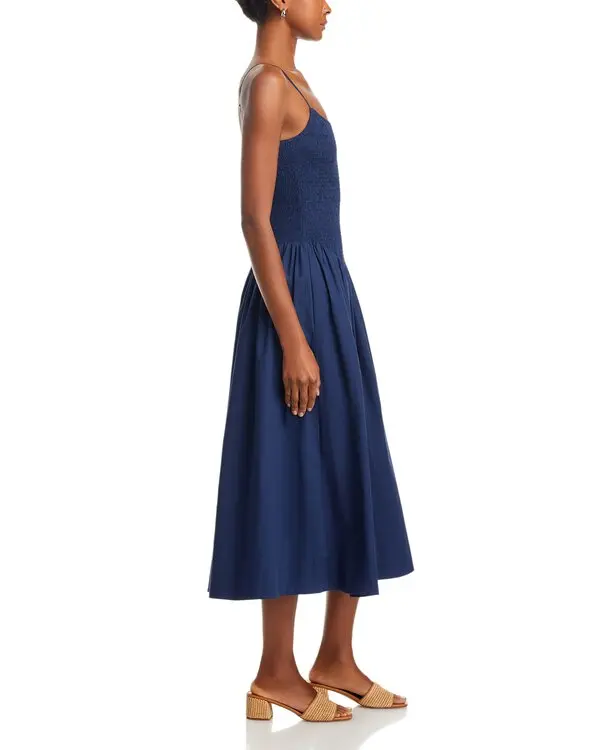 sachin and babi light blue dress Find Me Now Velvet Sleeveless Midi Dress