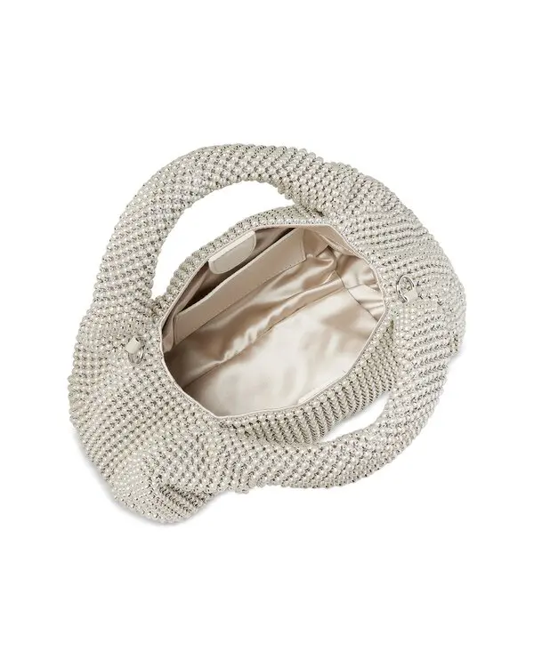 STUART WEITZMAN The Moda Faux Pearl Mini Tote - Natural