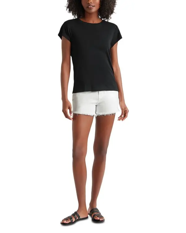 Splendid Faye Crewneck Tee - Black