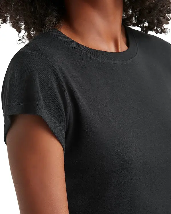 Splendid Faye Crewneck Tee - Black