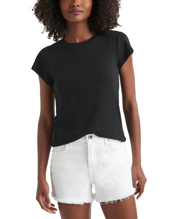 Splendid Faye Crewneck Tee - Black