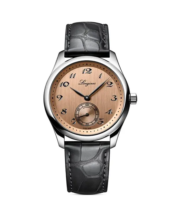 LONGINES Master 38.5mm Watch - Brown/gray