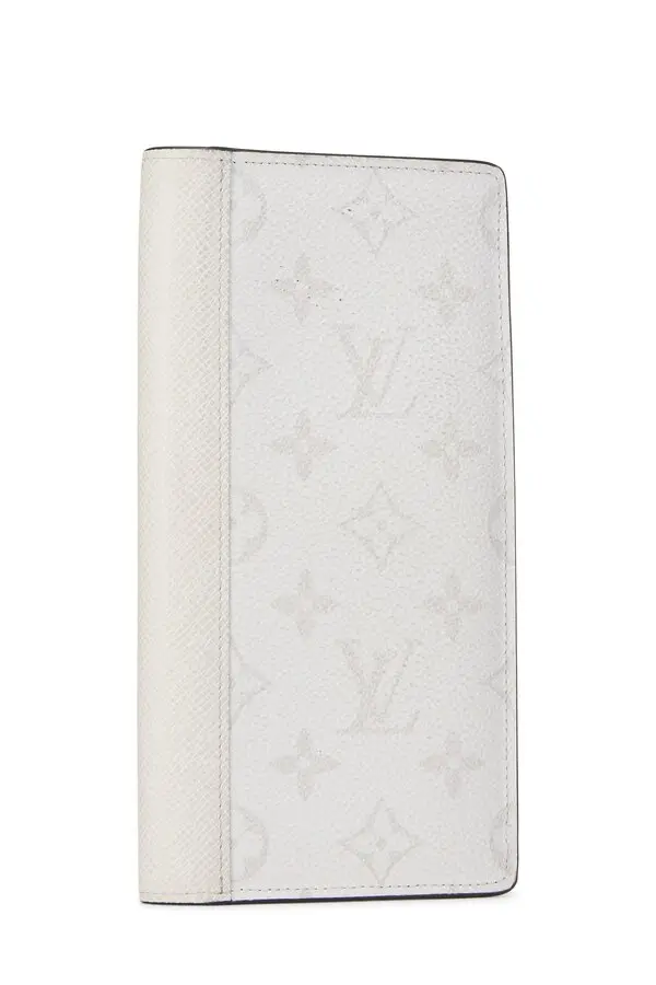 LOUIS VUITTON Monogram Taigarama Brazza Wallet