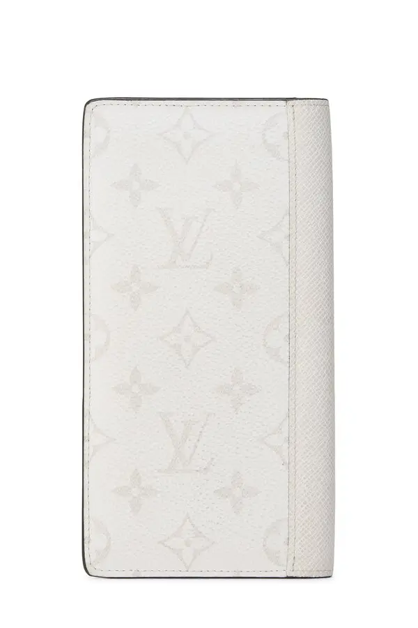 LOUIS VUITTON Monogram Taigarama Brazza Wallet