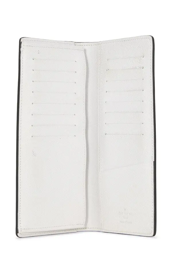 LOUIS VUITTON Monogram Taigarama Brazza Wallet