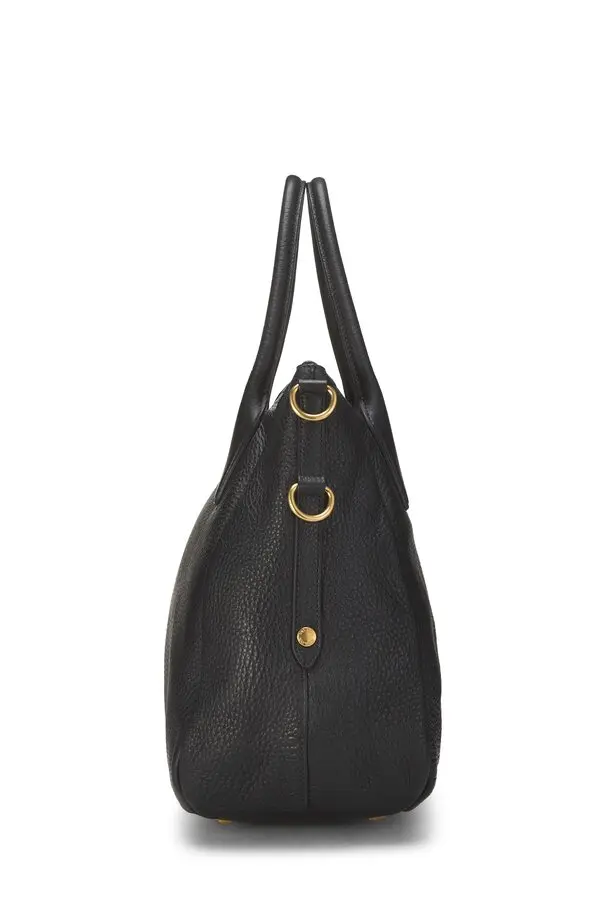 Prada Vitello Daino Sacca 2 Manici Tote Bag