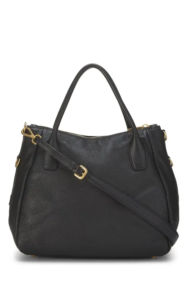 Prada Vitello Daino Sacca 2 Manici Tote Bag