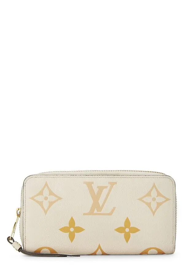 LOUIS VUITTON Giant Monogram Empreinte Zippy Wallet