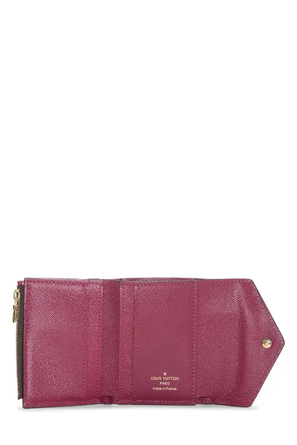 LOUIS VUITTON Monogram Canvas Zoe Wallet - Pink