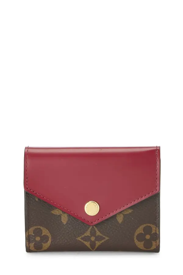 LOUIS VUITTON Monogram Canvas Zoe Wallet - Purple