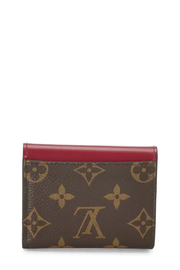 LOUIS VUITTON Monogram Canvas Zoe Wallet - Purple